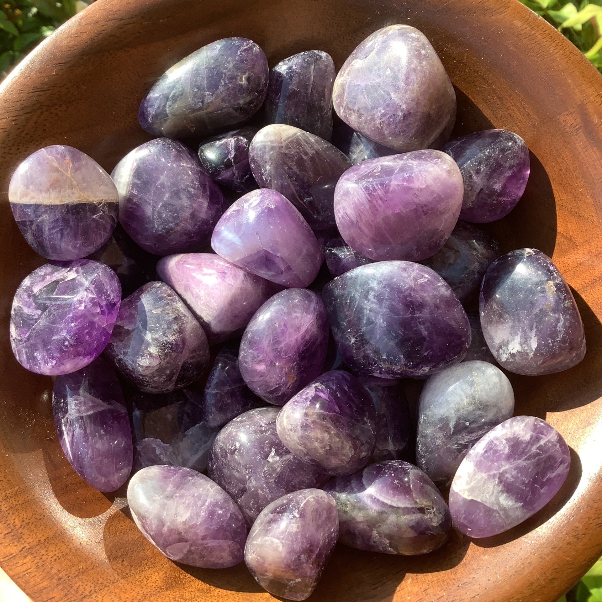 Amethyst large tumble stone | Cosmic Wander