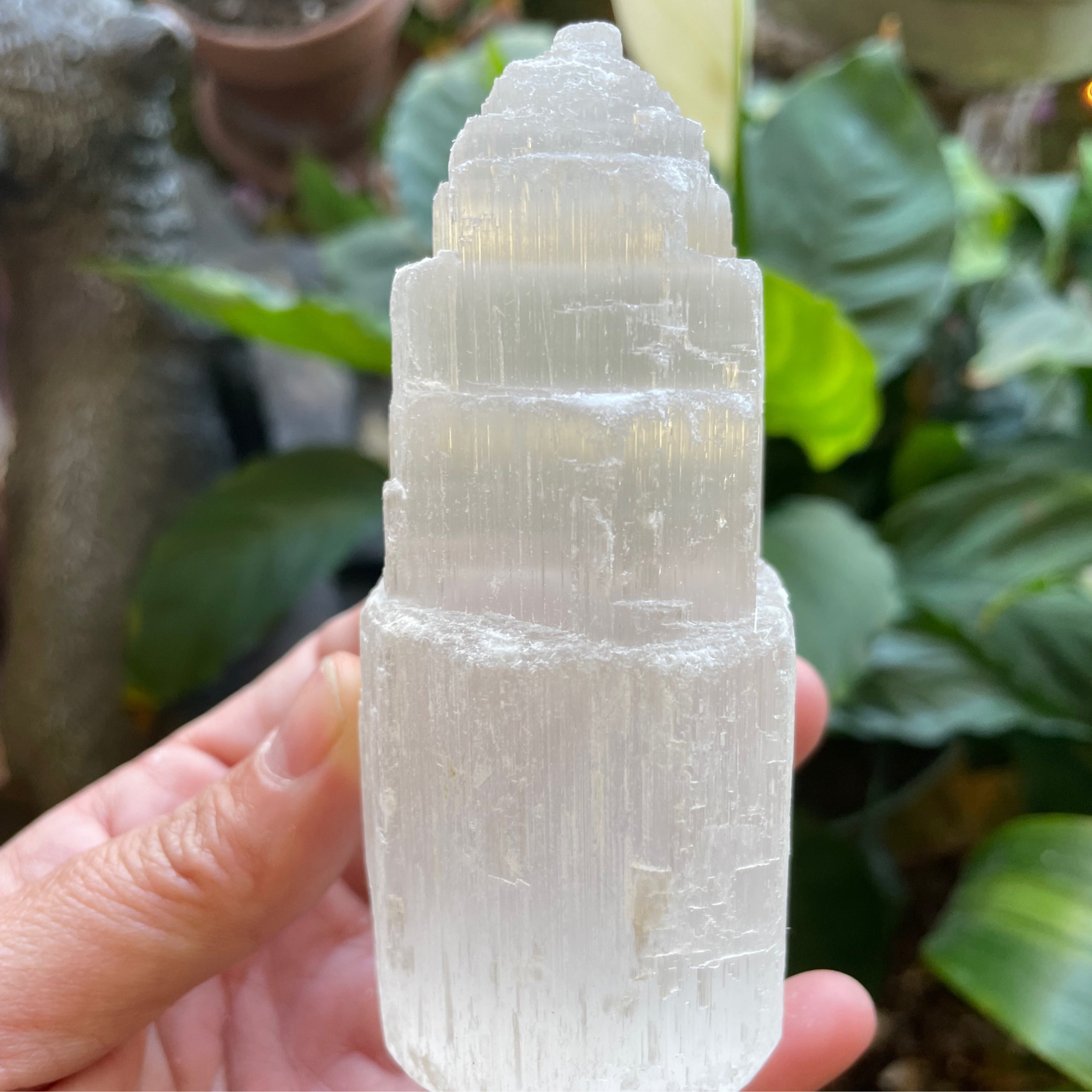 Selenite Tower 4 Cosmic Wander