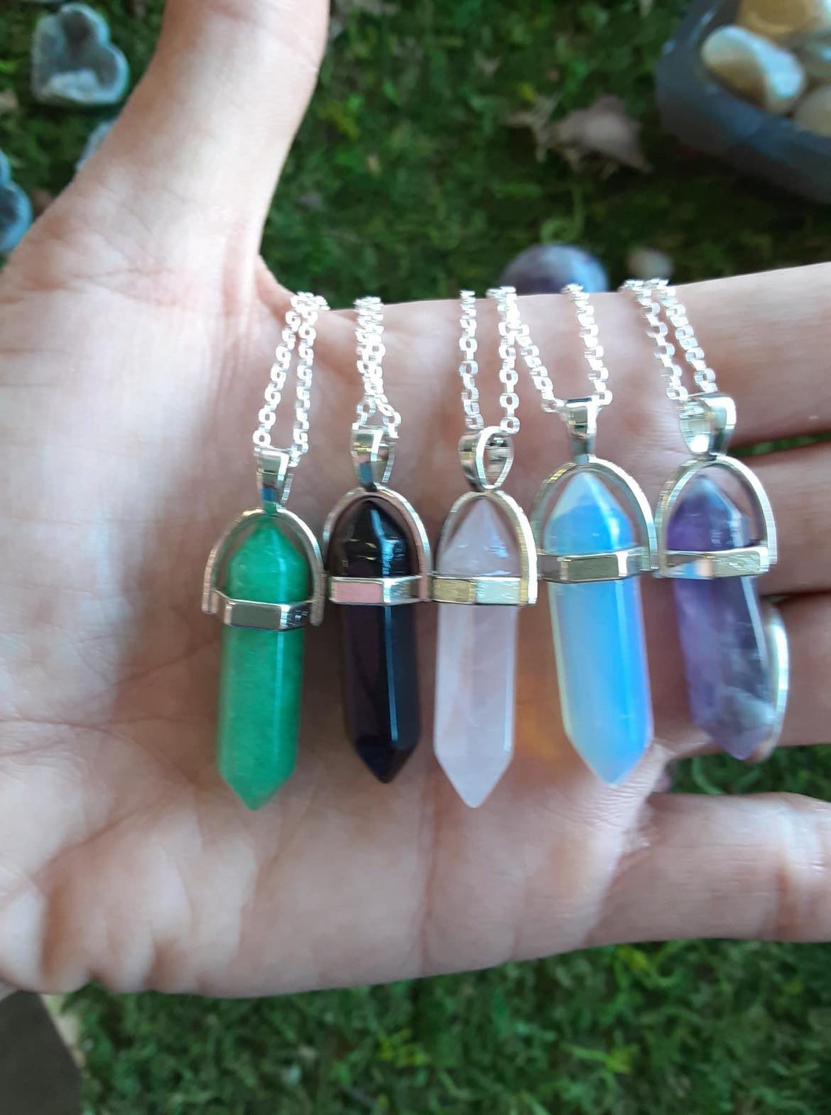 Crystal pendant necklace | Cosmic Wander